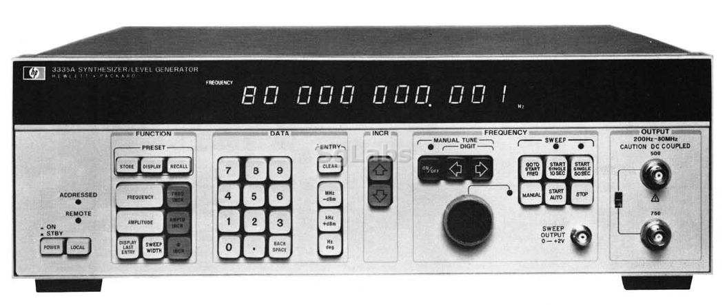 HP Agilent Keysight, 3335A