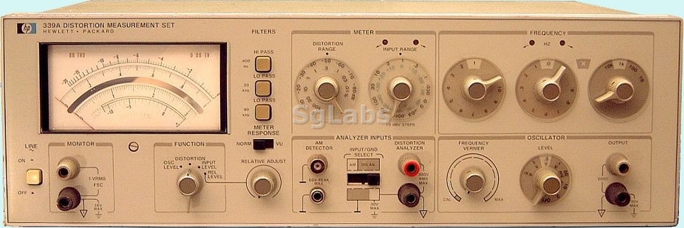 HP Agilent Keysight, 339A