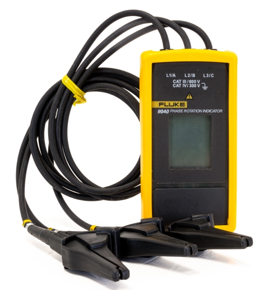 Fluke 9040 Phase Rotation Indicator Tester